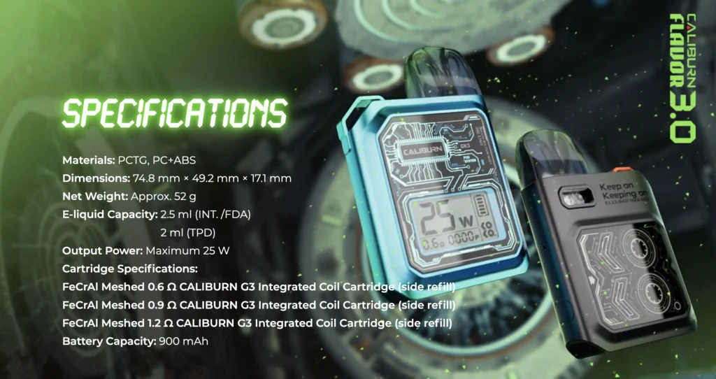 UWELL CALIBURN GK3 POD KIT – Vape Project | Your Journey To Vaping ...